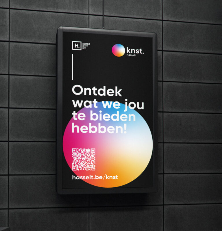 Rebranding voor knst. | KAPMES Branding portfolio