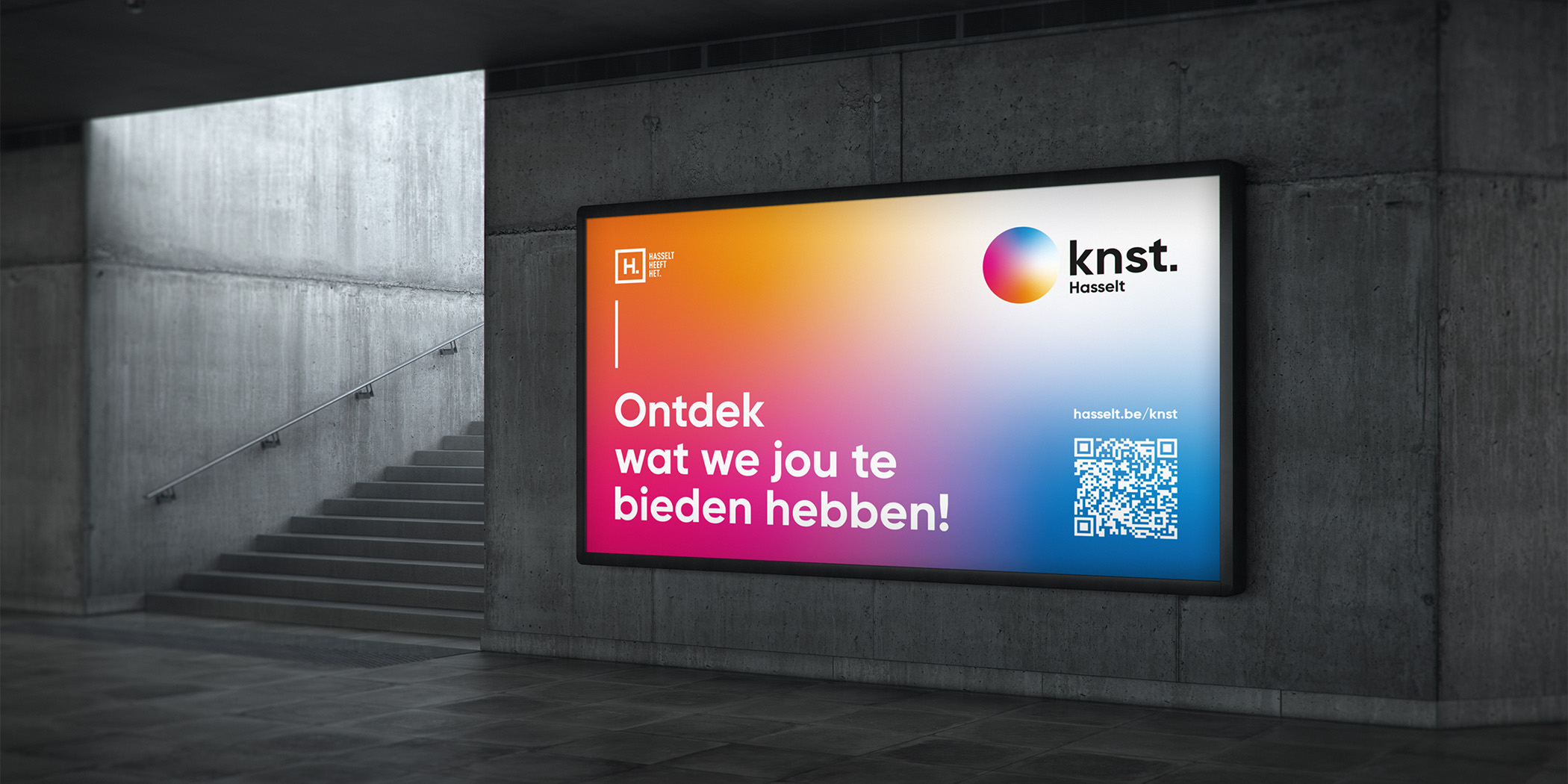 Rebranding voor knst. | KAPMES Branding portfolio