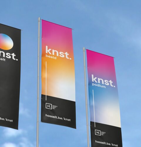 Rebranding voor knst. | KAPMES Branding portfolio